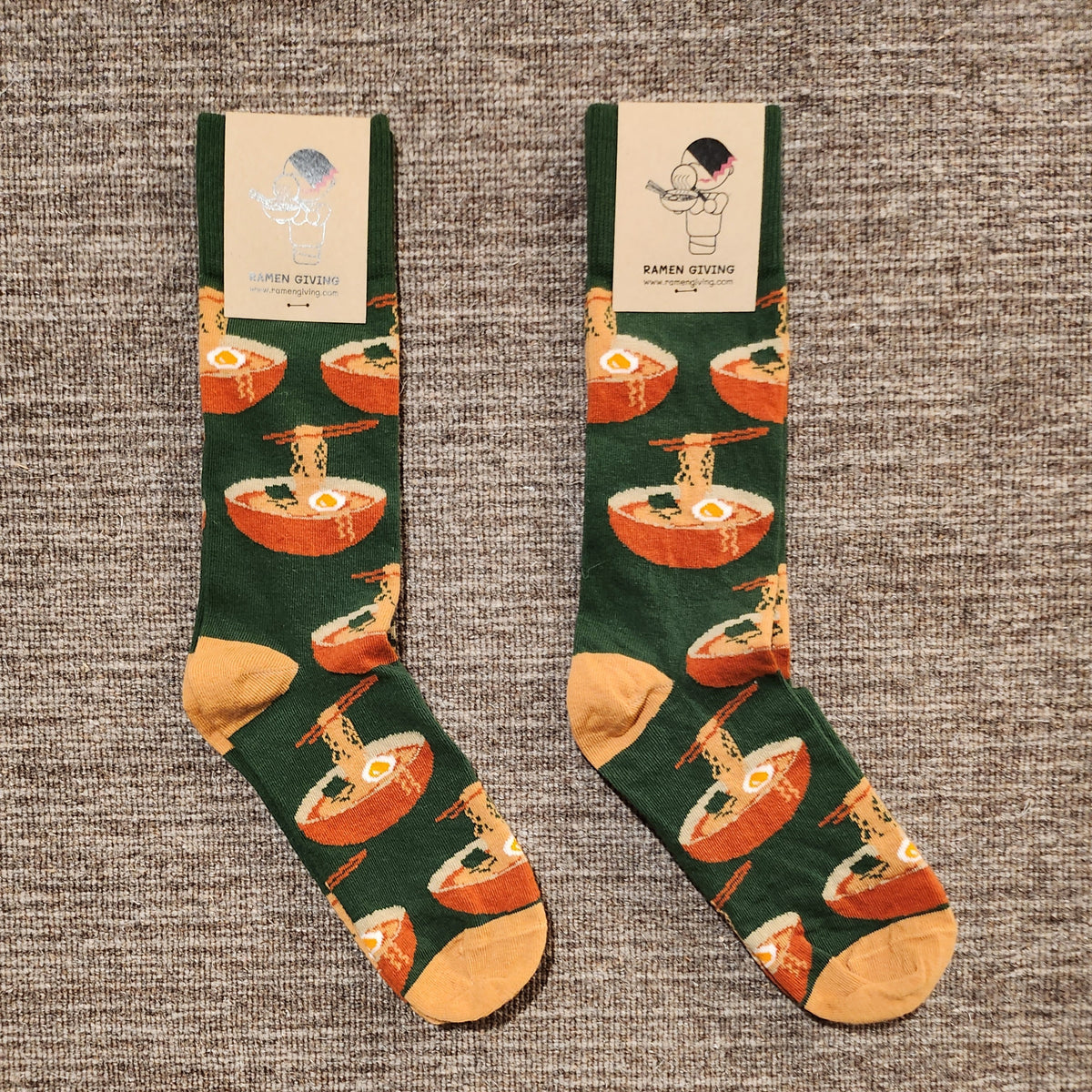 Ramen Socks, 4th Edition – Ramen Giving by RamenSpy